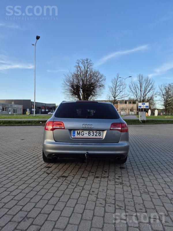 Grey Audi A6 2008 in Jelgava, with an engine capacity of 2.00 L and mileage of 0 thousand km for 4100 €, photo 5 on AUTOMOTO.COM.LV