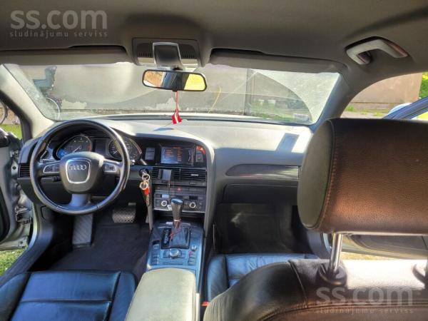 Grey Audi A6 2008 in Jelgava, with an engine capacity of 2.00 L and mileage of 0 thousand km for 4100 €, photo 10 on AUTOMOTO.COM.LV
