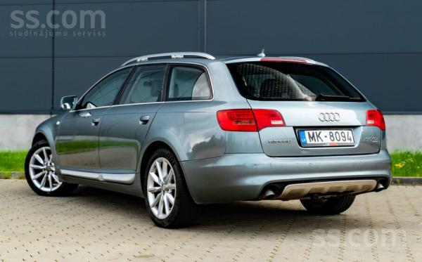 Grey Audi A6 2008 in Riga, with an engine capacity of 3.00 L and mileage of 307 thousand km for 5990 €, photo 4 on AUTOMOTO.COM.LV