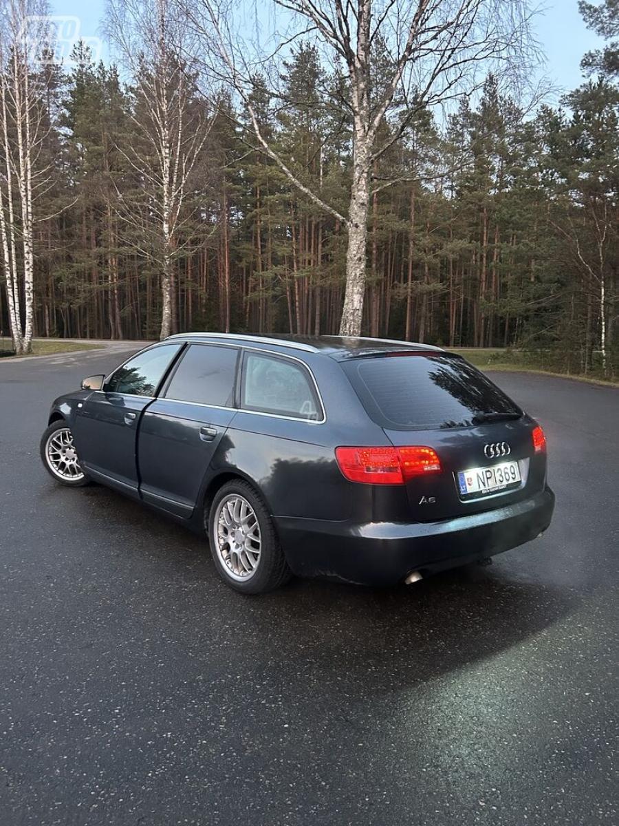Grey Audi A6 2008 in Vilnius, with an engine capacity of 2.70 L and mileage of 400 thousand km for 2499 €, photo 2 on AUTOMOTO.COM.LV