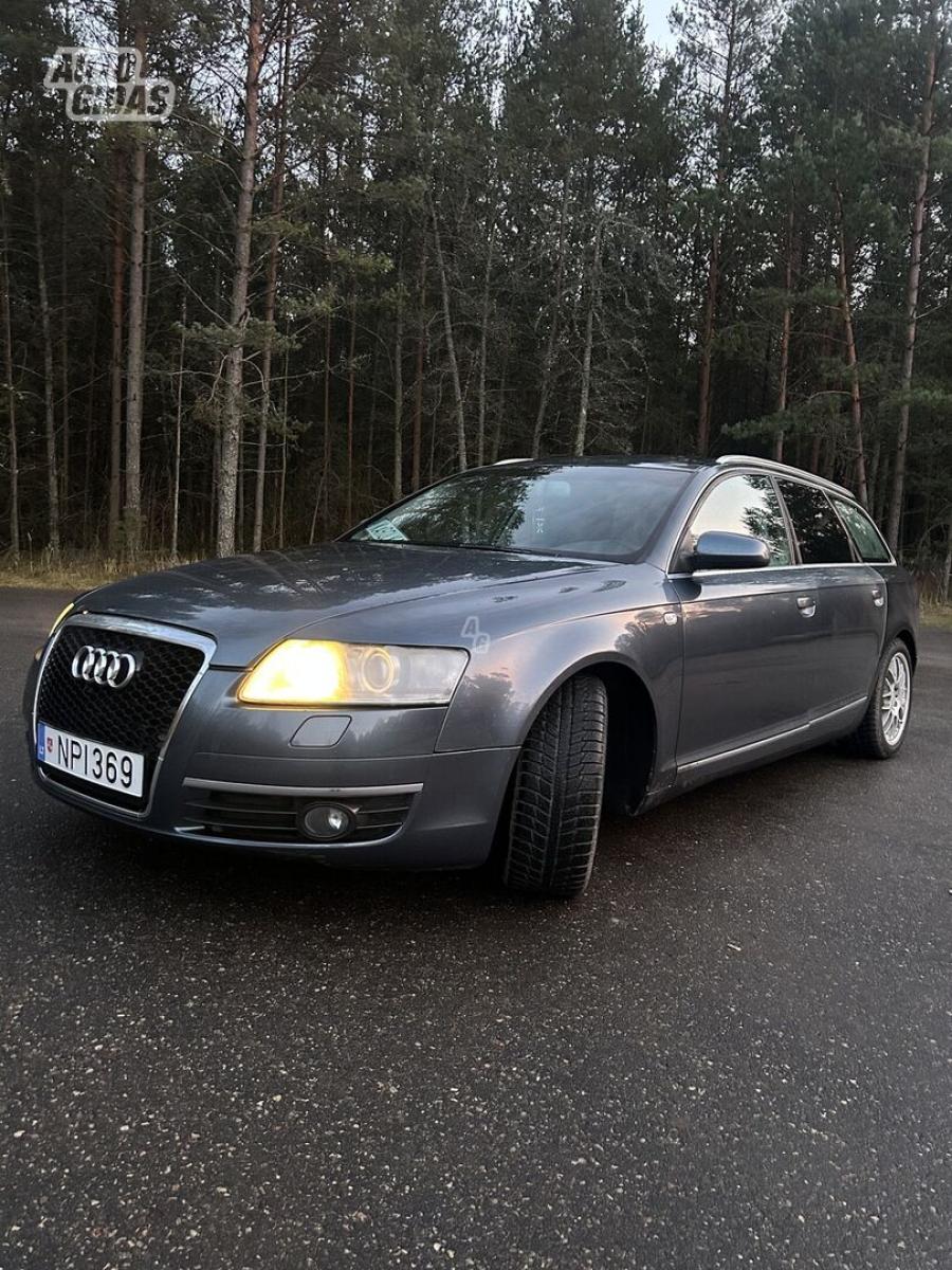 Grey Audi A6 2008 in Vilnius, with an engine capacity of 2.70 L and mileage of 400 thousand km for 2499 €, photo 5 on AUTOMOTO.COM.LV