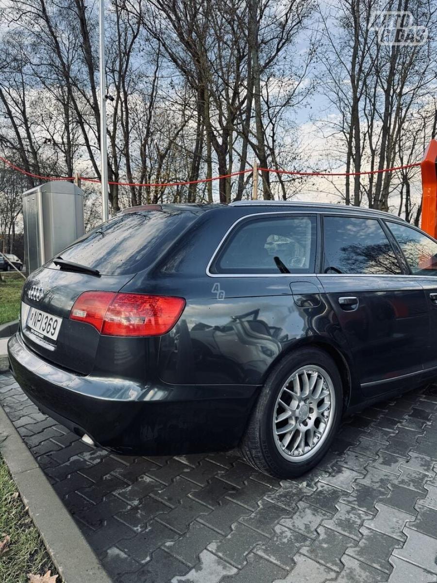 Grey Audi A6 2008 in Vilnius, with an engine capacity of 2.70 L and mileage of 400 thousand km for 2499 €, photo 6 on AUTOMOTO.COM.LV