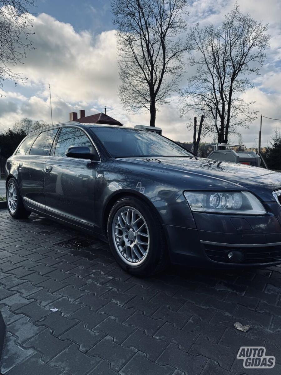 Grey Audi A6 2008 in Vilnius, with an engine capacity of 2.70 L and mileage of 400 thousand km for 2499 €, photo 7 on AUTOMOTO.COM.LV