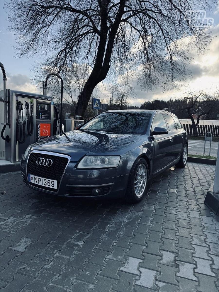 Grey Audi A6 2008 in Vilnius, with an engine capacity of 2.70 L and mileage of 400 thousand km for 2499 €, photo 8 on AUTOMOTO.COM.LV
