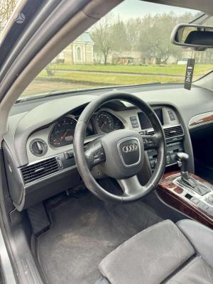 Grey Audi A6 2008 in Vilnius, with an engine capacity of 2.97 L and mileage of 305 thousand km for 3300 €, photo 5 on AUTOMOTO.COM.LV