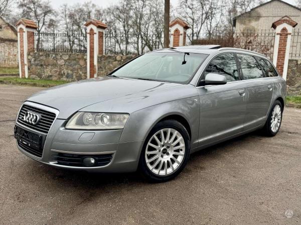 Grey Audi A6 2008 in Vilnius, with an engine capacity of 2.97 L and mileage of 305 thousand km for 2850 €, photo 2 on AUTOMOTO.COM.LV