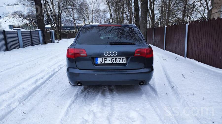 Pelēks Audi A6 2008 Rīga, ar dzinēja tilpumu 2.70 L un nobraukumu 298 tūkst. km par 2585 €, foto 3 vietnē AUTOMOTO.COM.LV