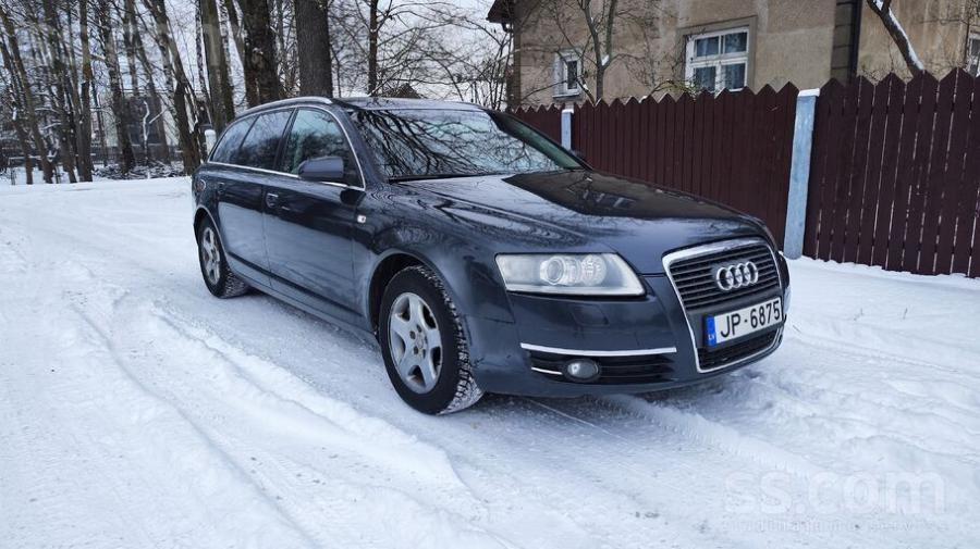 Pelēks Audi A6 2008 Rīga, ar dzinēja tilpumu 2.70 L un nobraukumu 298 tūkst. km par 2585 €, foto 5 vietnē AUTOMOTO.COM.LV