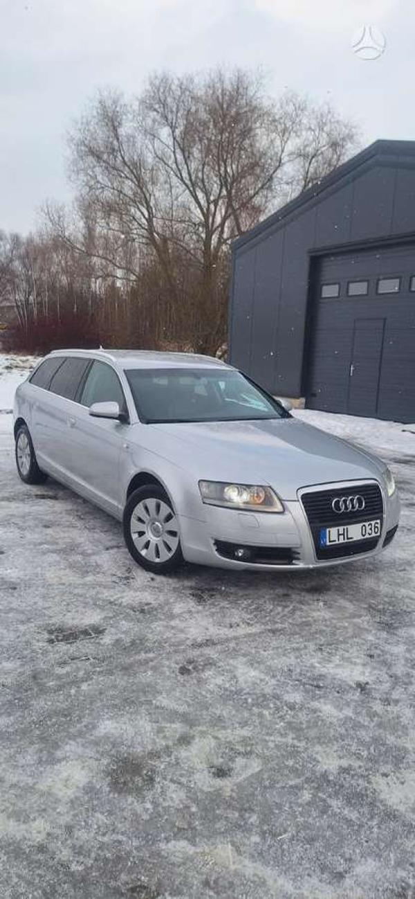 Grey Audi A6 2008 in Marijampole, with an engine capacity of 2.00 L and mileage of 334 thousand km for 3350 €, photo 1 on AUTOMOTO.COM.LV