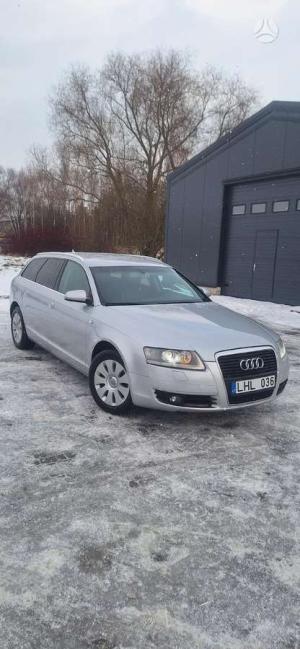 Grey Audi A6 2008 in Marijampole, with an engine capacity of 2.00 L and mileage of 334 thousand km for 3350 €, photo  on AUTOMOTO.COM.LV