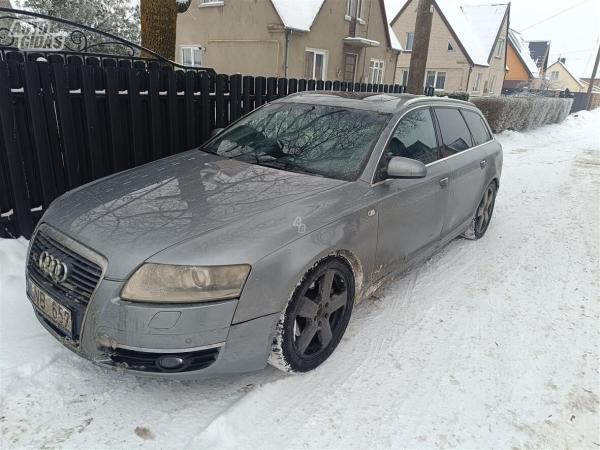 Pelēks Audi A6 2008 Viļņa, ar dzinēja tilpumu 3.00 L un nobraukumu 352 tūkst. km par 1900 €, foto 1 vietnē AUTOMOTO.COM.LV