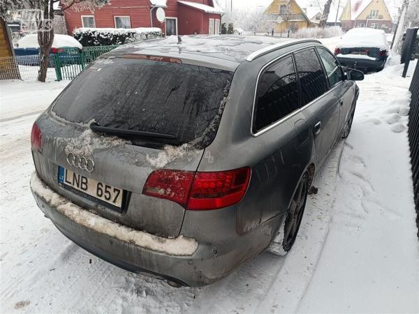 Pelēks Audi A6 2008 Viļņa, ar dzinēja tilpumu 3.00 L un nobraukumu 352 tūkst. km par 1900 €, foto 5 vietnē AUTOMOTO.COM.LV