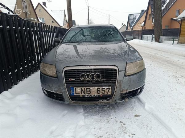 Pelēks Audi A6 2008 Viļņa, ar dzinēja tilpumu 3.00 L un nobraukumu 352 tūkst. km par 1900 €, foto 6 vietnē AUTOMOTO.COM.LV