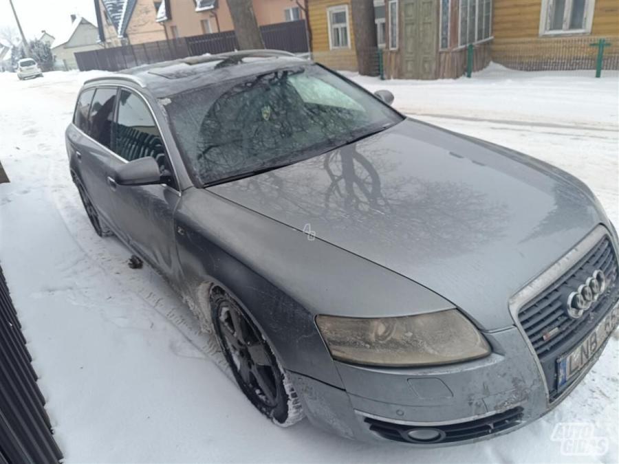 Grey Audi A6 2008 in Vilnius, with an engine capacity of 3.00 L and mileage of 352 thousand km for 1900 €, photo 7 on AUTOMOTO.COM.LV