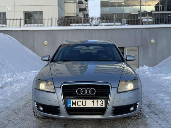 Pelēks Audi A6 2008 Viļņa, ar dzinēja tilpumu 2.77 L un nobraukumu 308 tūkst. km par 4500 €, foto 2 vietnē AUTOMOTO.COM.LV