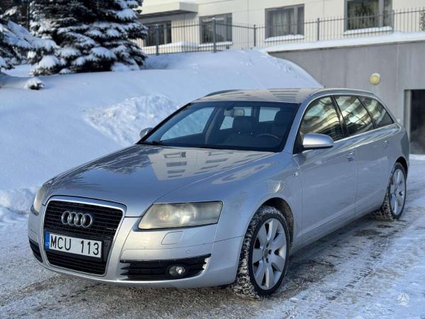 Pelēks Audi A6 2008 Viļņa, ar dzinēja tilpumu 2.77 L un nobraukumu 308 tūkst. km par 4500 €, foto 3 vietnē AUTOMOTO.COM.LV