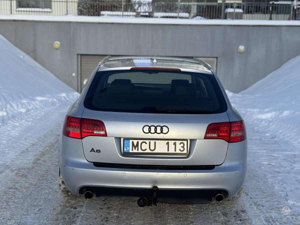 Pelēks Audi A6 2008 Viļņa, ar dzinēja tilpumu 2.77 L un nobraukumu 308 tūkst. km par 4500 €, foto 5 vietnē AUTOMOTO.COM.LV