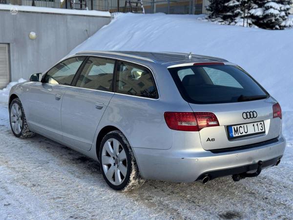 Pelēks Audi A6 2008 Viļņa, ar dzinēja tilpumu 2.77 L un nobraukumu 308 tūkst. km par 4500 €, foto 6 vietnē AUTOMOTO.COM.LV