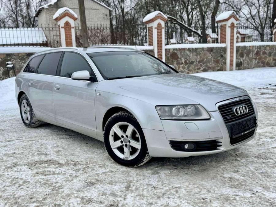 Pelēks Audi A6 2008 Viļņa, ar dzinēja tilpumu 2.97 L un nobraukumu 289 tūkst. km par 3700 €, foto 1 vietnē AUTOMOTO.COM.LV