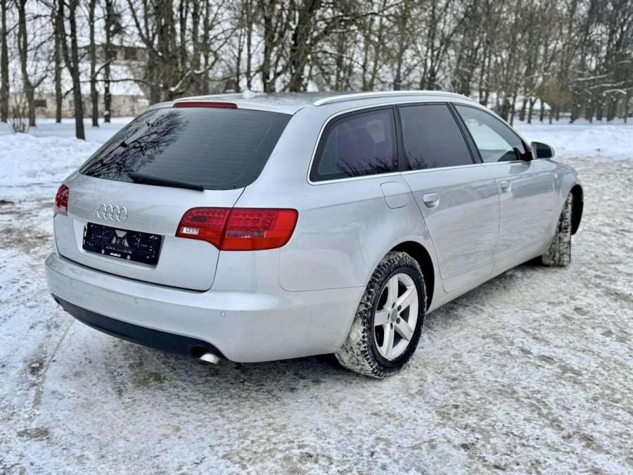 Pelēks Audi A6 2008 Viļņa, ar dzinēja tilpumu 2.97 L un nobraukumu 289 tūkst. km par 3700 €, foto 3 vietnē AUTOMOTO.COM.LV