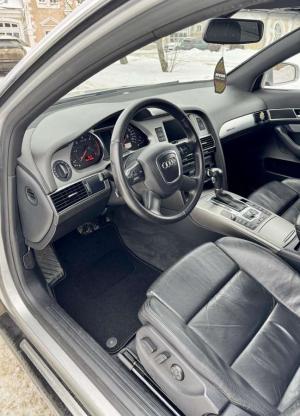 Pelēks Audi A6 2008 Viļņa, ar dzinēja tilpumu 2.97 L un nobraukumu 289 tūkst. km par 3700 €, foto 5 vietnē AUTOMOTO.COM.LV