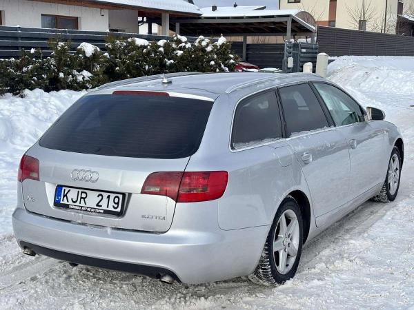 Grey Audi A6 2008 in Vilnius, with an engine capacity of 1.97 L and mileage of 370 thousand km for 2650 €, photo 3 on AUTOMOTO.COM.LV