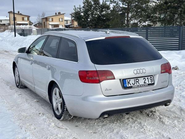 Grey Audi A6 2008 in Vilnius, with an engine capacity of 1.97 L and mileage of 370 thousand km for 2650 €, photo 5 on AUTOMOTO.COM.LV