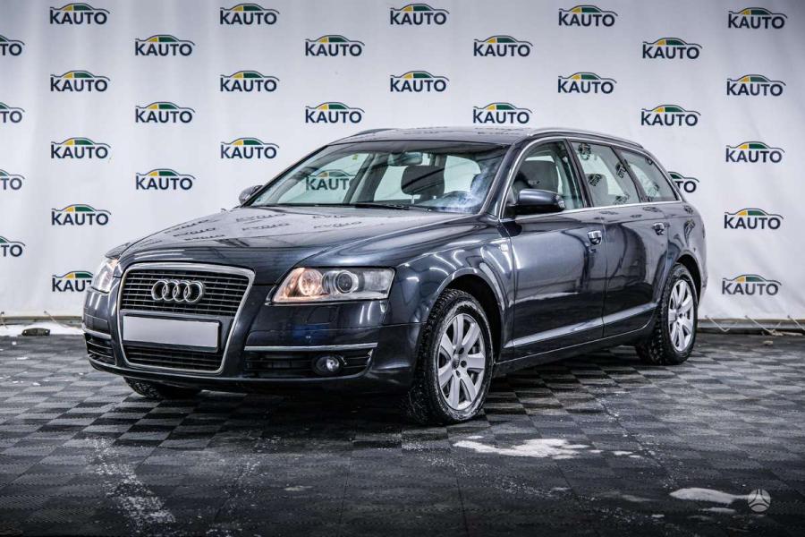 Pelēks Audi A6 2008 Kauņa, ar dzinēja tilpumu 2.70 L un nobraukumu 310 tūkst. km par 4890 €, foto 1 vietnē AUTOMOTO.COM.LV
