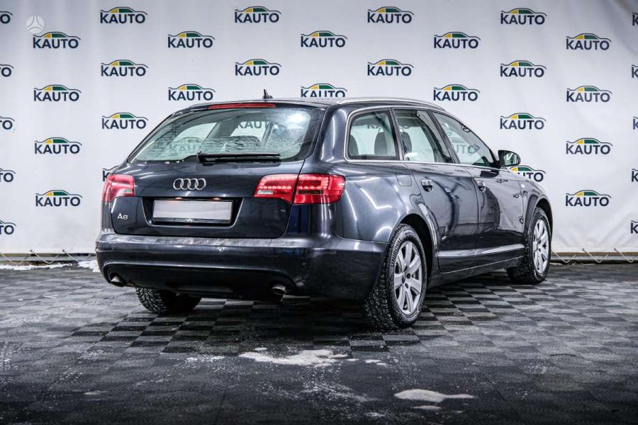 Pelēks Audi A6 2008 Kauņa, ar dzinēja tilpumu 2.70 L un nobraukumu 310 tūkst. km par 4890 €, foto 3 vietnē AUTOMOTO.COM.LV