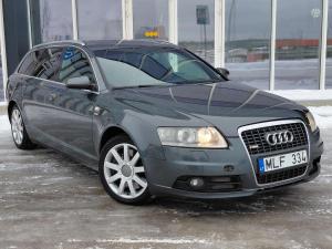 Pelēks Audi A6 2008 Viļņa, ar dzinēja tilpumu 2.97 L un nobraukumu 441 tūkst. km par 3500 €, foto  vietnē AUTOMOTO.COM.LV