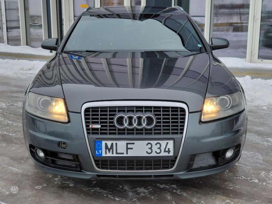 Pelēks Audi A6 2008 Viļņa, ar dzinēja tilpumu 2.97 L un nobraukumu 441 tūkst. km par 3500 €, foto 2 vietnē AUTOMOTO.COM.LV