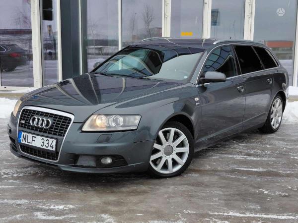 Grey Audi A6 2008 in Vilnius, with an engine capacity of 2.97 L and mileage of 441 thousand km for 3500 €, photo 3 on AUTOMOTO.COM.LV
