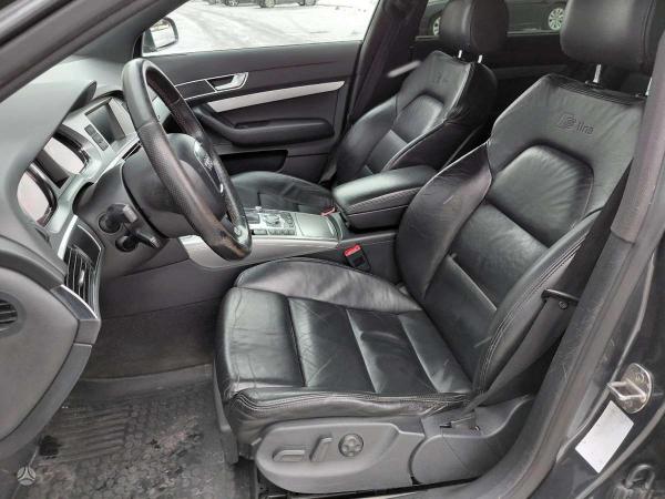 Grey Audi A6 2008 in Vilnius, with an engine capacity of 2.97 L and mileage of 441 thousand km for 3500 €, photo 7 on AUTOMOTO.COM.LV