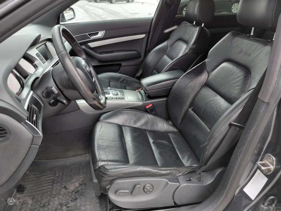 Pelēks Audi A6 2008 Viļņa, ar dzinēja tilpumu 2.97 L un nobraukumu 441 tūkst. km par 3500 €, foto 7 vietnē AUTOMOTO.COM.LV