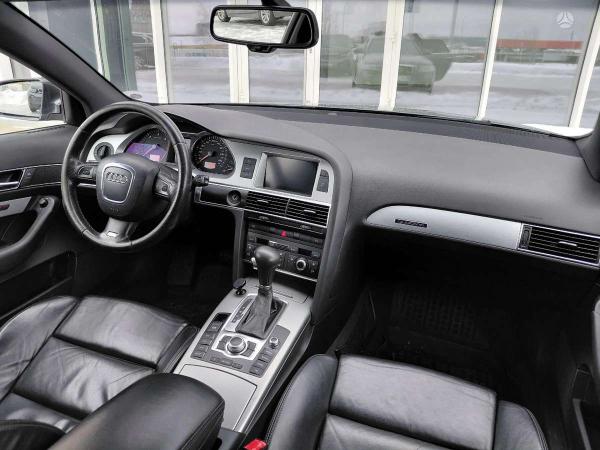 Grey Audi A6 2008 in Vilnius, with an engine capacity of 2.97 L and mileage of 441 thousand km for 3500 €, photo 10 on AUTOMOTO.COM.LV