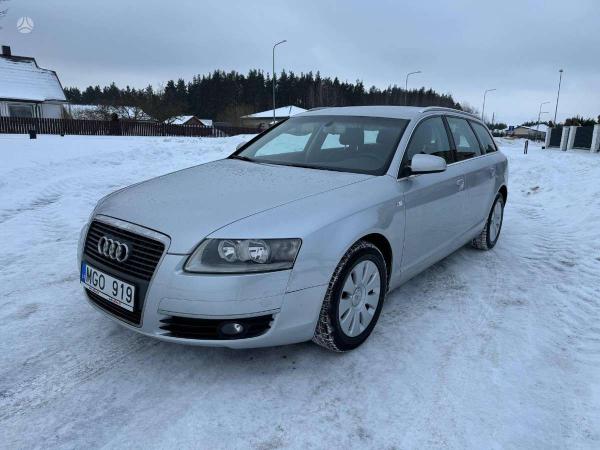 Grey Audi A6 2008 in Vilnius, with an engine capacity of 1.97 L and mileage of 360 thousand km for 2650 €, photo 1 on AUTOMOTO.COM.LV