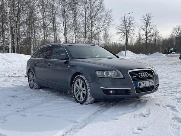 Grey Audi A6 2008 in Kelme, with an engine capacity of 3.00 L and mileage of 284 thousand km for 5000 €, photo 3 on AUTOMOTO.COM.LV