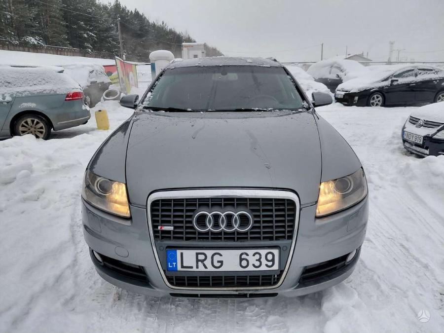 Grey Audi A6 2008 in Vilnius, with an engine capacity of 2.97 L and mileage of 246 thousand km for 3000 €, photo 2 on AUTOMOTO.COM.LV