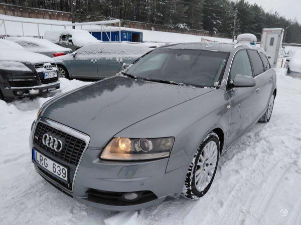 Pelēks Audi A6 2008 Viļņa, ar dzinēja tilpumu 2.97 L un nobraukumu 246 tūkst. km par 3000 €, foto 3 vietnē AUTOMOTO.COM.LV