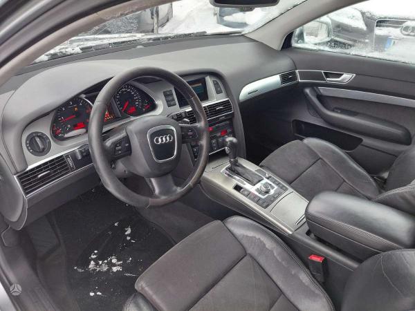 Pelēks Audi A6 2008 Viļņa, ar dzinēja tilpumu 2.97 L un nobraukumu 246 tūkst. km par 3000 €, foto 6 vietnē AUTOMOTO.COM.LV