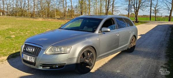 Pelēks Audi A6 2008 Kauņa, ar dzinēja tilpumu 3.00 L un nobraukumu 400 tūkst. km par 1900 €, foto 1 vietnē AUTOMOTO.COM.LV