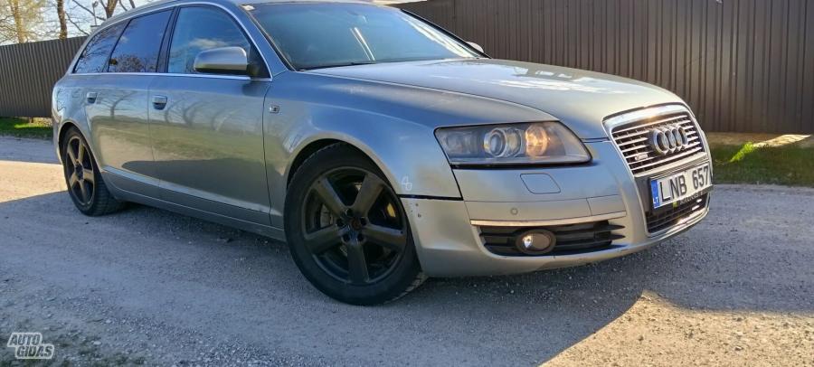 Grey Audi A6 2008 in Kaunas, with an engine capacity of 3.00 L and mileage of 400 thousand km for 1900 €, photo 7 on AUTOMOTO.COM.LV