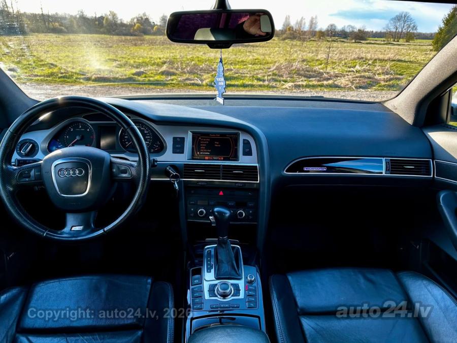 Grey Audi A6 2008 in Tallinn, with an engine capacity of 3.00 L and mileage of 337 thousand km for 4700 €, photo 11 on AUTOMOTO.COM.LV
