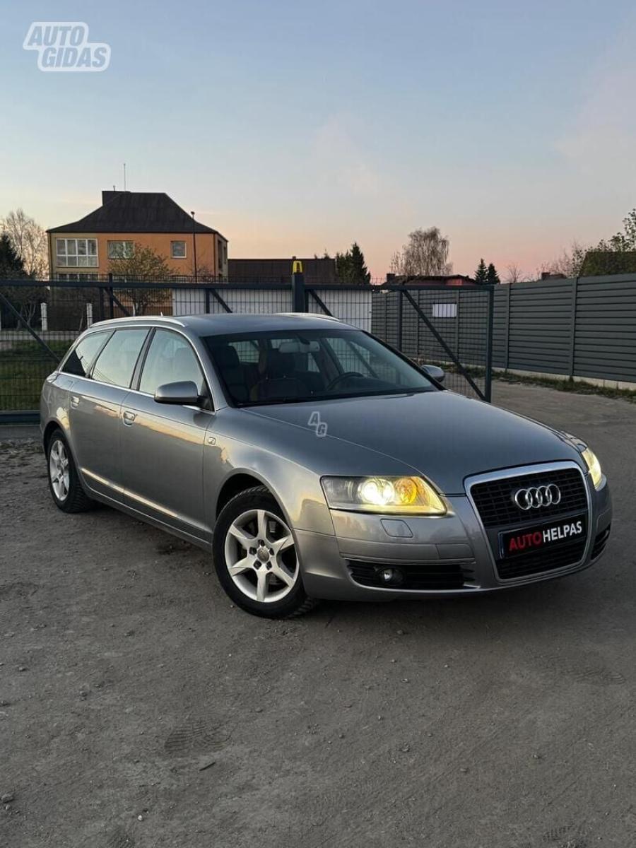 Grey Audi A6 2008 in Klaipeda, with an engine capacity of 2.70 L and mileage of 363 thousand km for 3499 €, photo 6 on AUTOMOTO.COM.LV