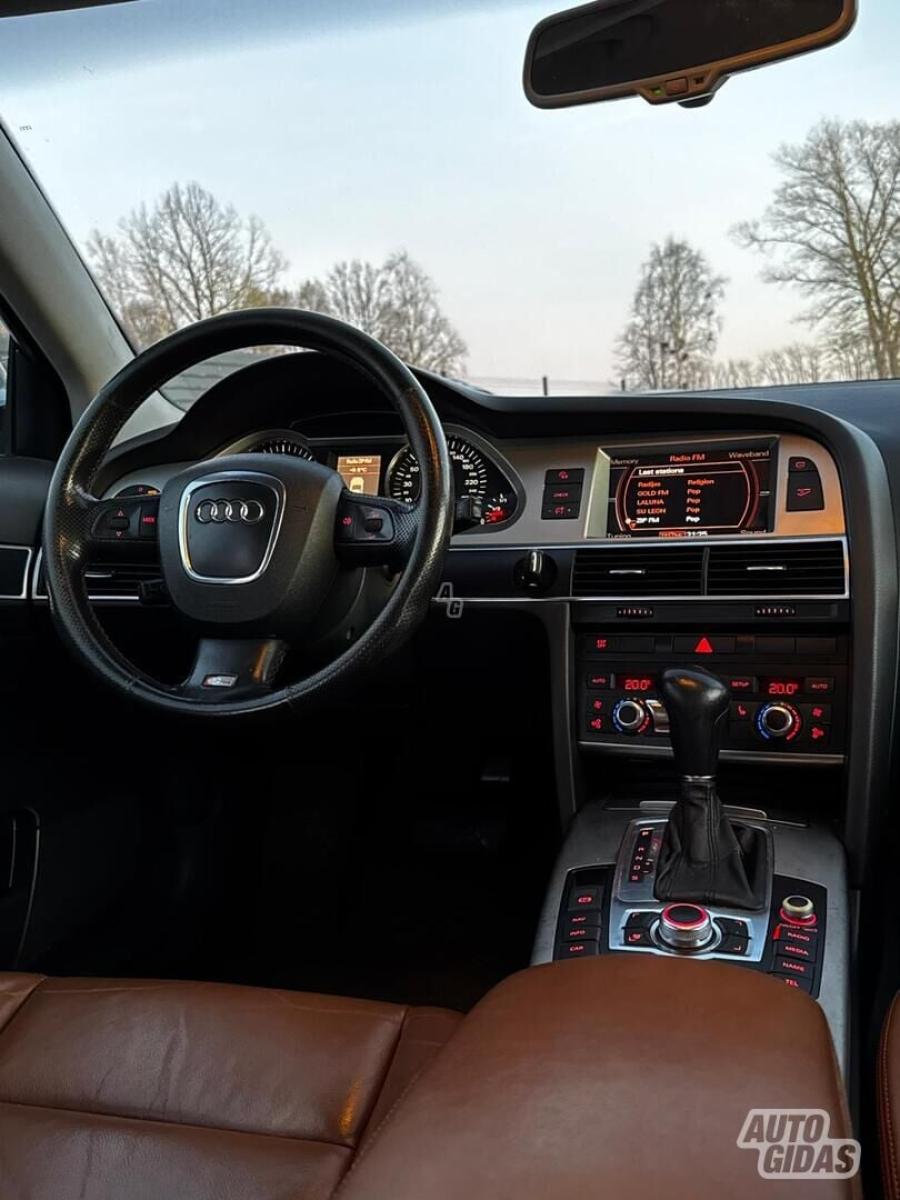 Grey Audi A6 2008 in Klaipeda, with an engine capacity of 2.70 L and mileage of 363 thousand km for 3499 €, photo 20 on AUTOMOTO.COM.LV