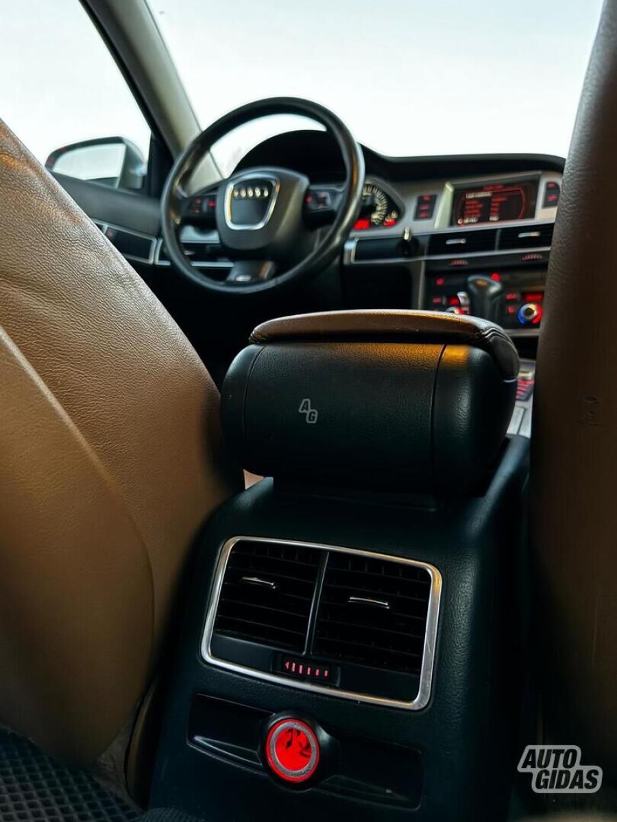 Grey Audi A6 2008 in Klaipeda, with an engine capacity of 2.70 L and mileage of 363 thousand km for 3499 €, photo 21 on AUTOMOTO.COM.LV