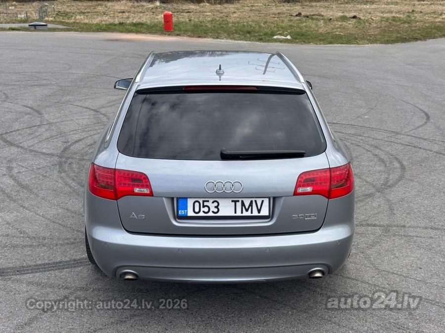 Grey Audi A6 2008 in Tallinn, with an engine capacity of 3.00 L and mileage of 386 thousand km for 4900 €, photo 7 on AUTOMOTO.COM.LV