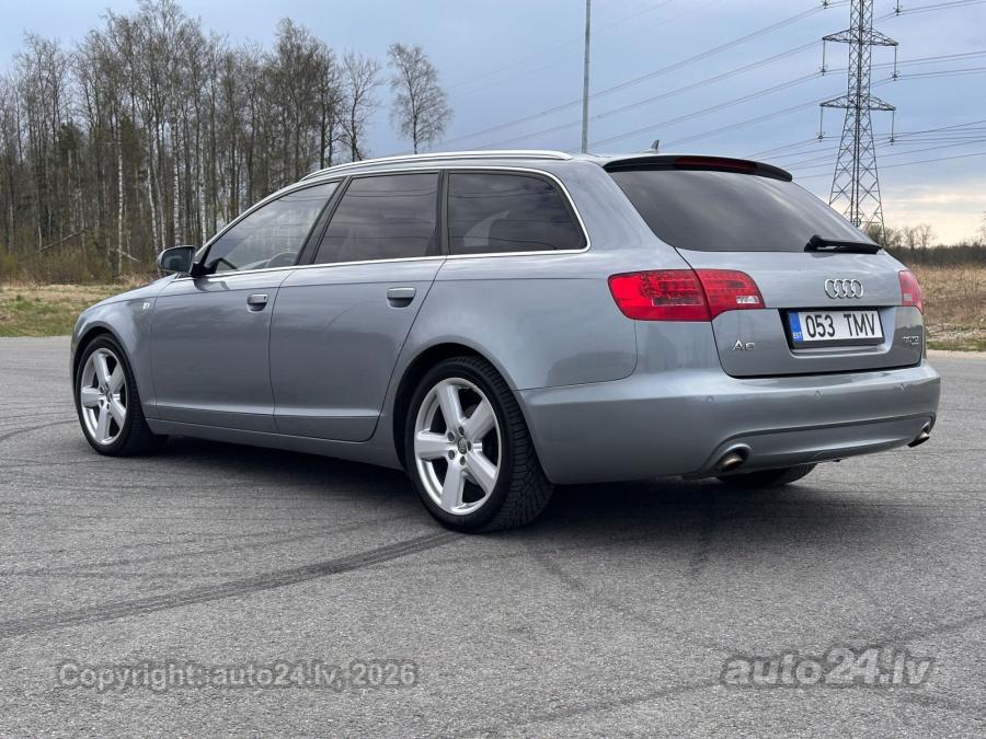 Grey Audi A6 2008 in Tallinn, with an engine capacity of 3.00 L and mileage of 386 thousand km for 4900 €, photo 8 on AUTOMOTO.COM.LV