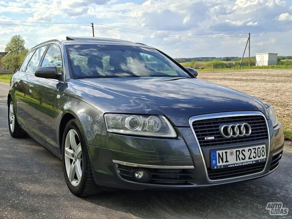 Grey Audi A6 2008 in Mazeikiai, with an engine capacity of 3.00 L and mileage of 295 thousand km for 4250 €, photo 1 on AUTOMOTO.COM.LV