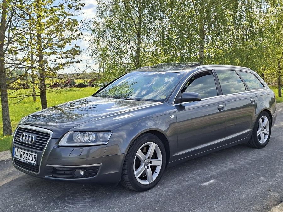 Grey Audi A6 2008 in Mazeikiai, with an engine capacity of 3.00 L and mileage of 295 thousand km for 4250 €, photo 6 on AUTOMOTO.COM.LV